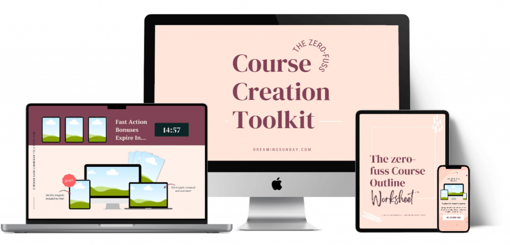 Get the Course Creation Toolkit - Dreaming Sunday Get the Course Creation Toolkit - Dreaming Sunday